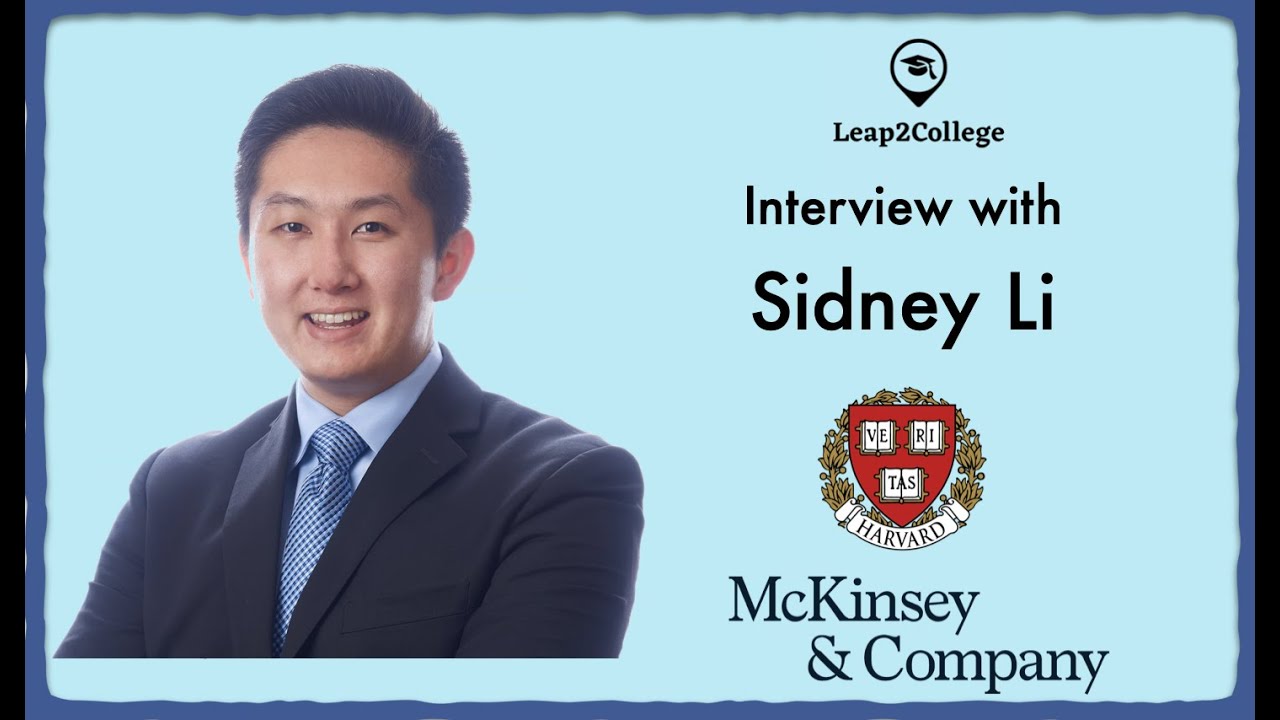 Leap2College Sidney Li Interview - Advice for high schoolers on college ...