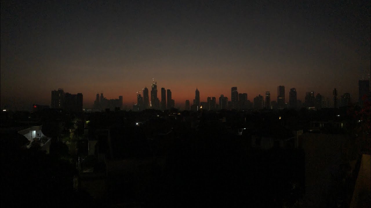 Jakarta Sunrise time-lapse - 26 July 2021 - YouTube