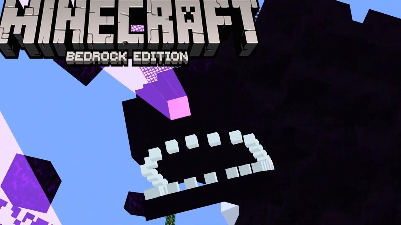 Cracker's Wither Storm Bedrock Edition - YouTube