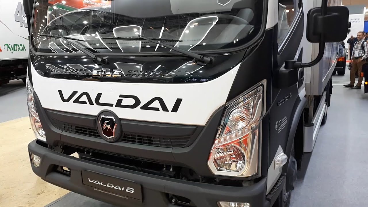 Грузовик рефрижератор Valdai 8 (на выставке Comtrans 2024) - YouTube