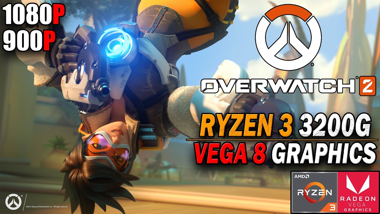 OVERWATCH 2 | Ryzen 3 3200G | VEGA 8 Graphics (2025) - YouTube