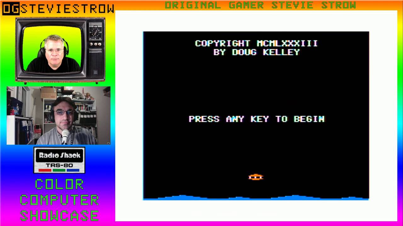 Annihilator - Defender Clone - 1983 - TRS-80 Color Computer Game - YouTube