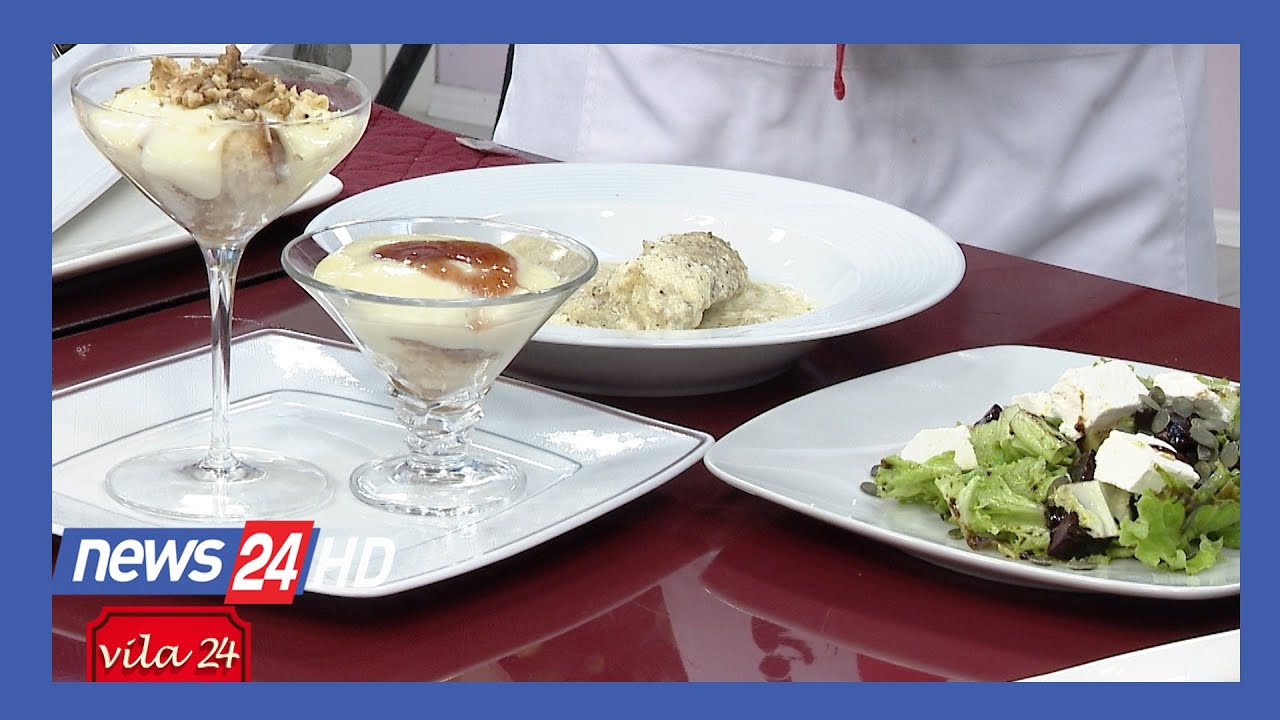 PULE ME QEPE, VEZE DHE LIMON/ KREM VANILJE (Receta nga znj.Katerina ...