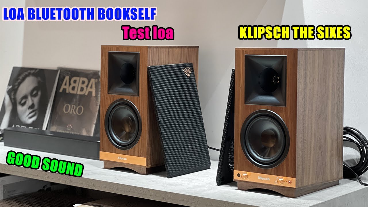 Loa Vintage Klipsch The Sixes thử chất âm như thế nào ? - YouTube