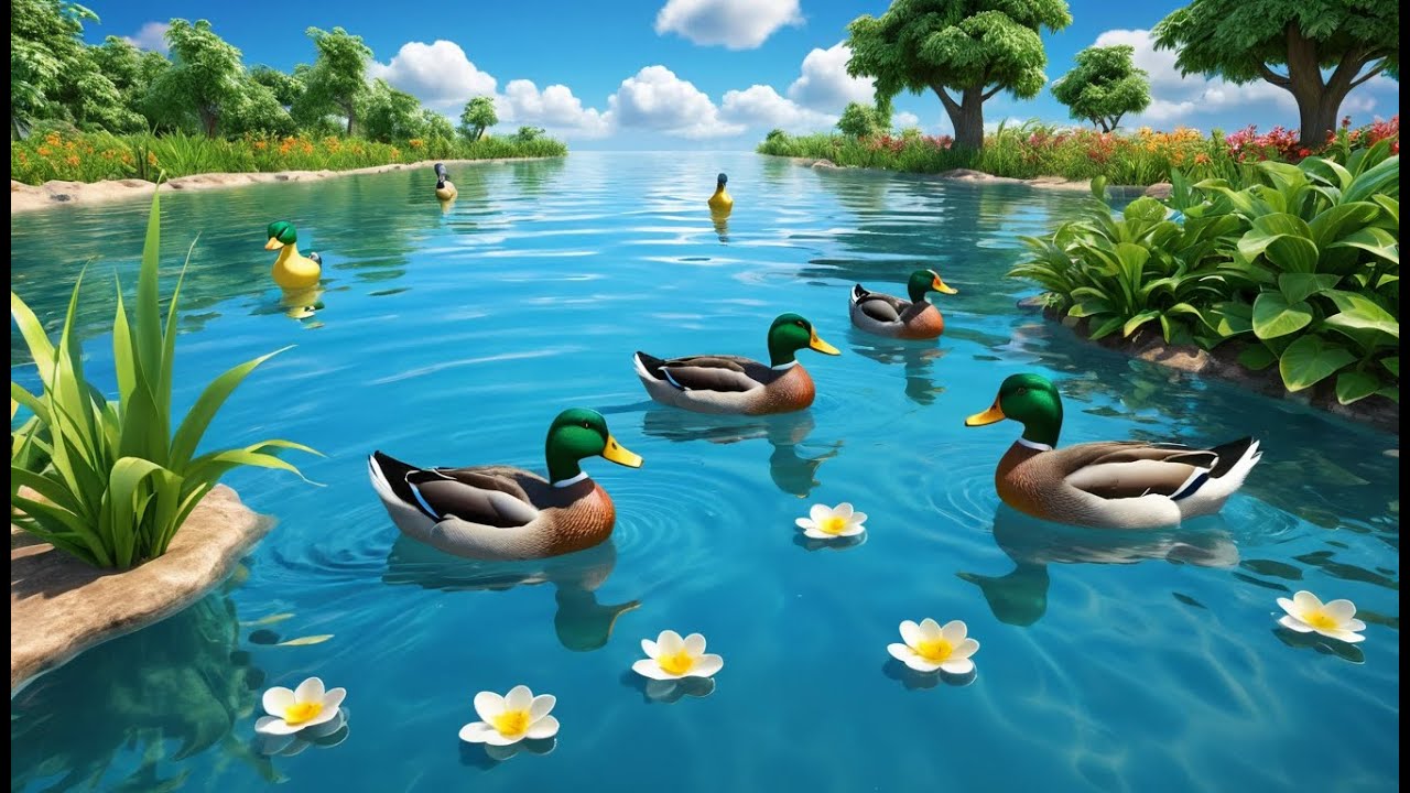Ducks Go Quack and Fish Go Swish | Fun Animal Sounds Song for Kids ...