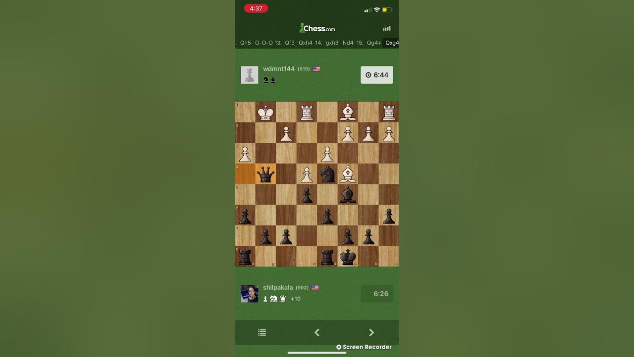 Chess.com Game Play - YouTube