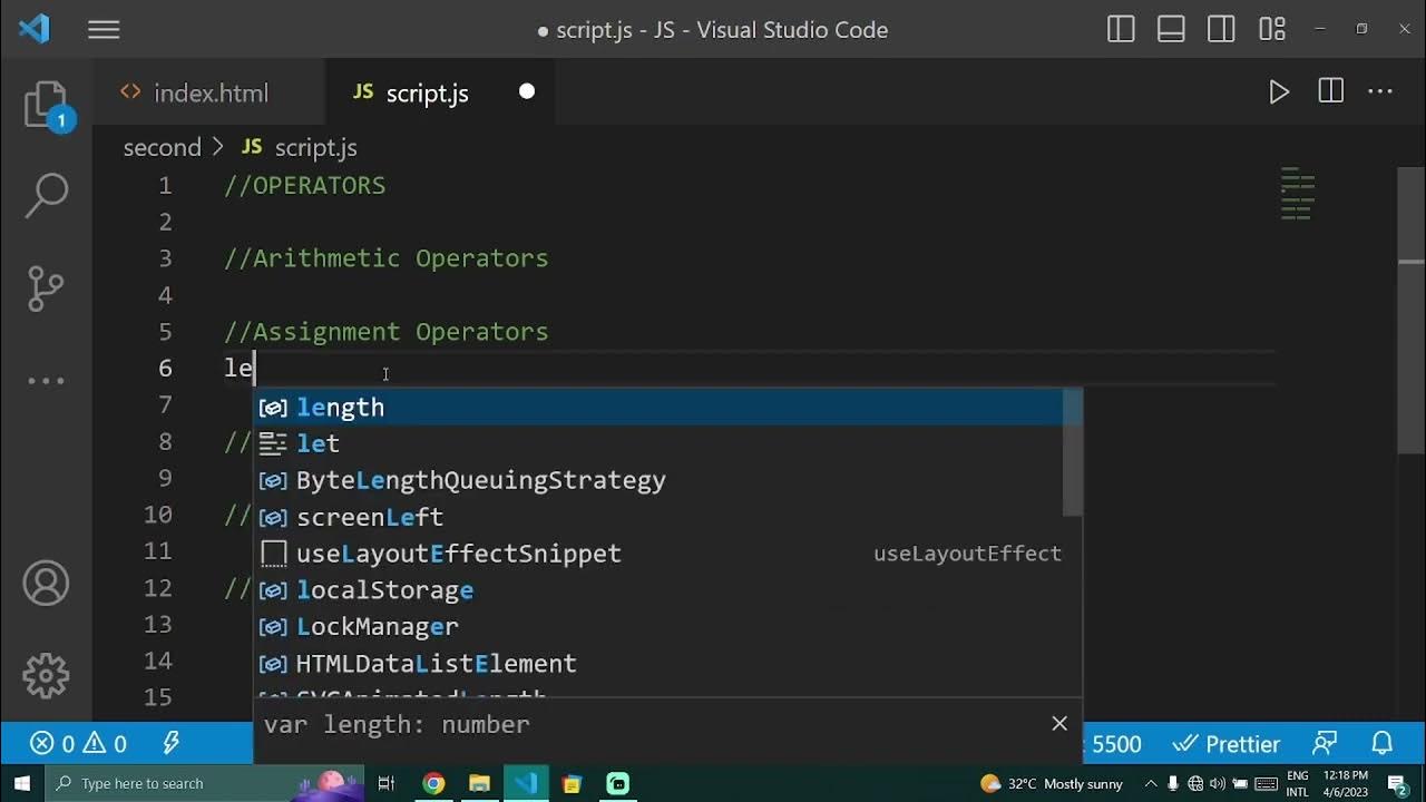 Java Script | Part 3 | Operators 1 | Sinhala - YouTube