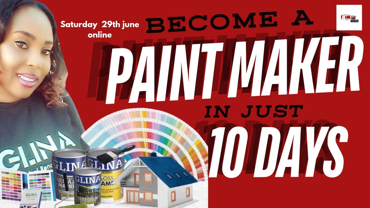 Learn Paint Making in Just 10 Days: Transform Your Passion into Profit ...