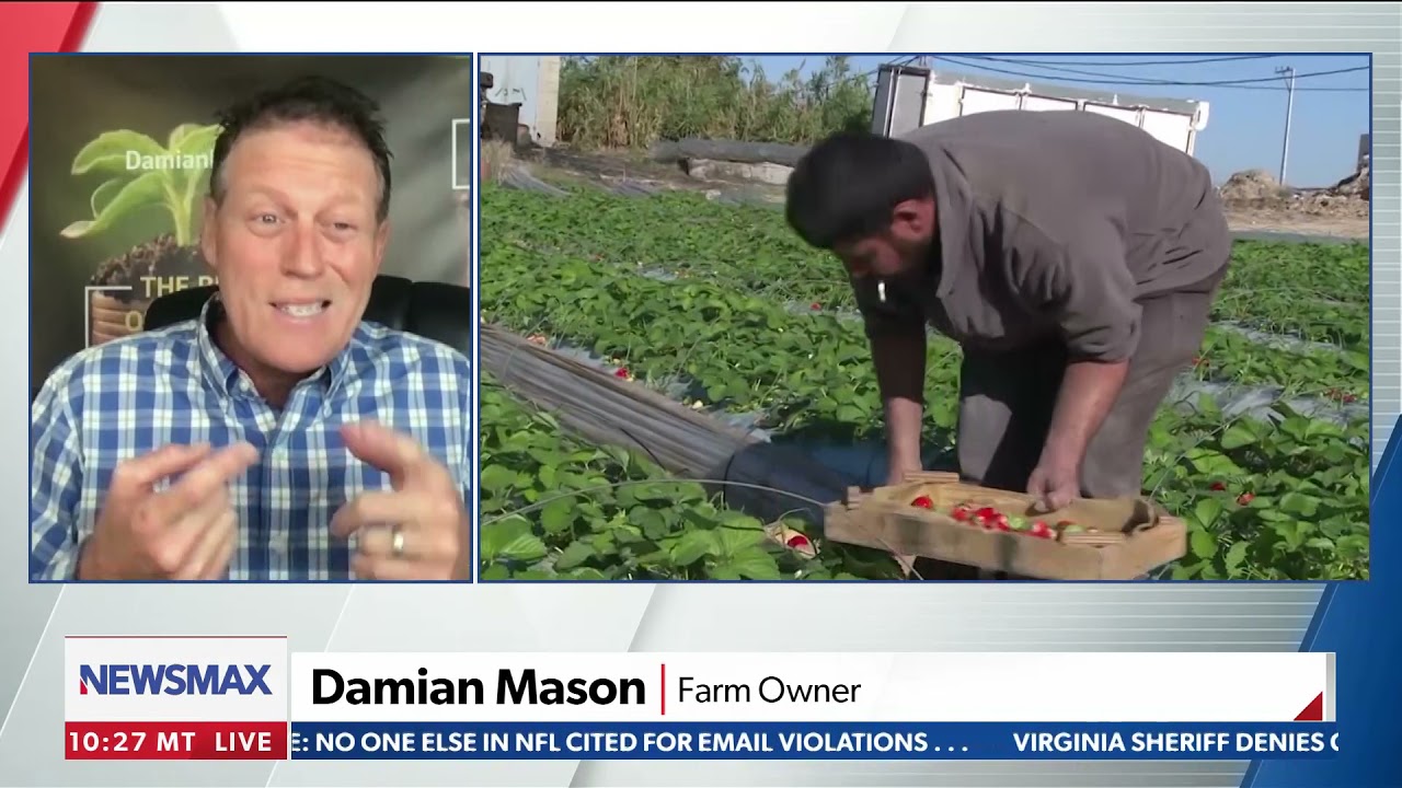 National Farmer's Day - Damian Mason's Interview on NewsMax, October ...