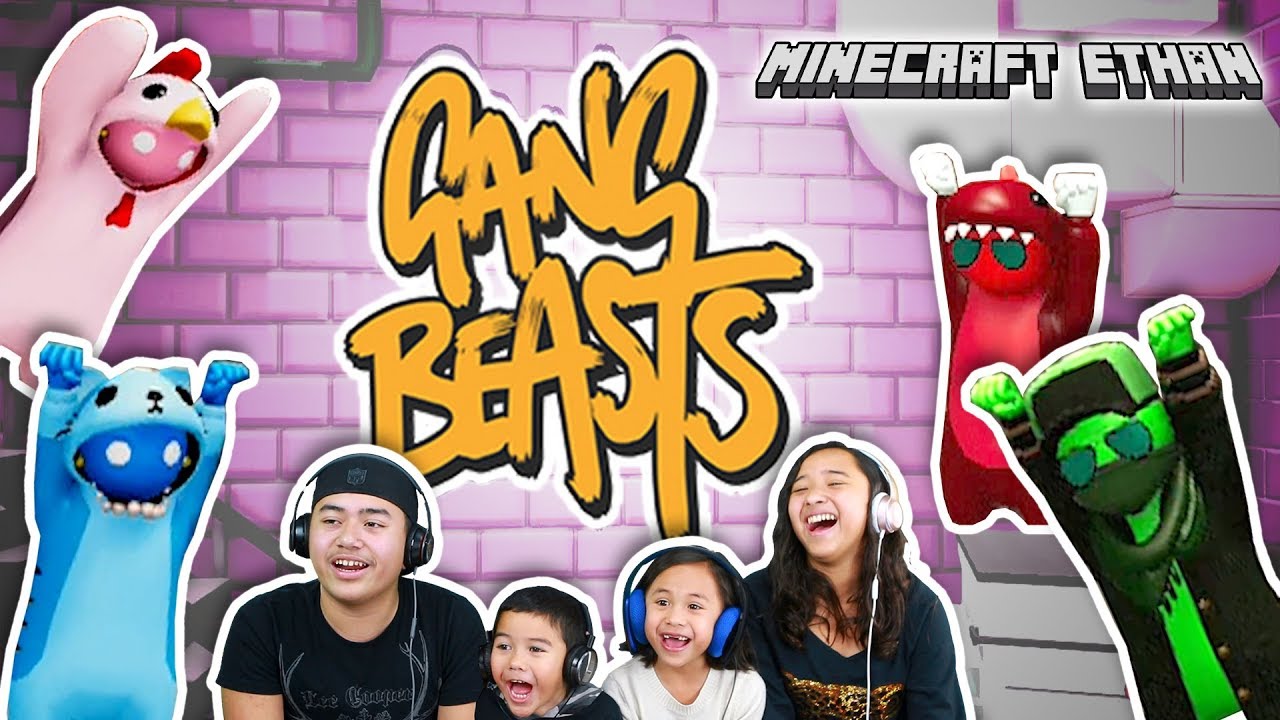 Which Side Are You On??? | Gang Beasts 4 Player Battle | Sibling ...