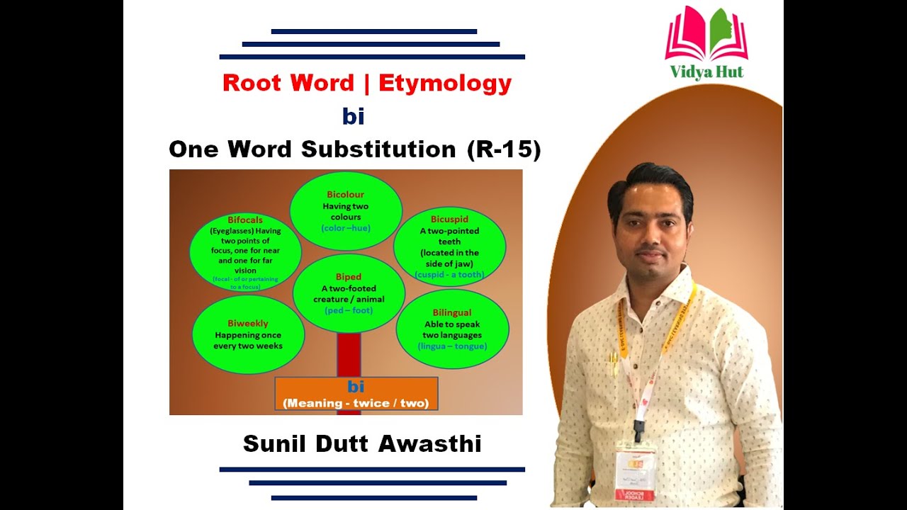 bi | Root Word | One Word Substitution | Etymology | (R-15) - YouTube
