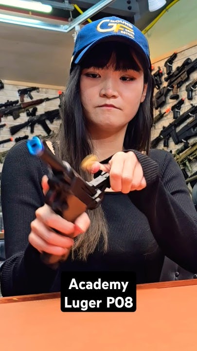탄피가 튄다!: 루거 P08 [아카데미과학] Luger P08 [Academy] #shorts - YouTube