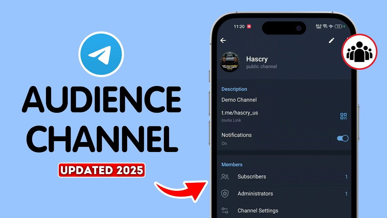 How to Make Telegram Audience Channel - Full Guide - YouTube