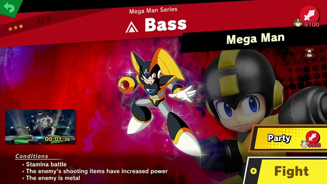 866. Bass - Fair Spirit Battle - Super Smash Bros. Ultimate - YouTube