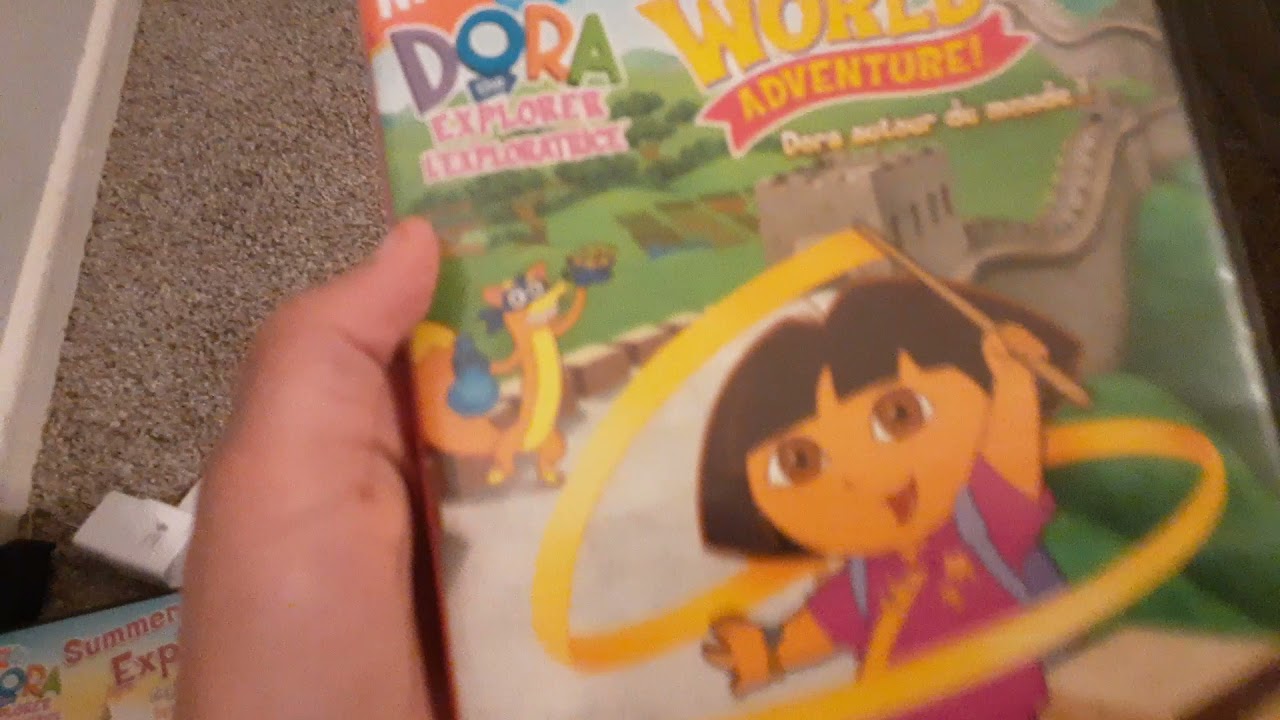 my dora the explorer dvd collection - YouTube