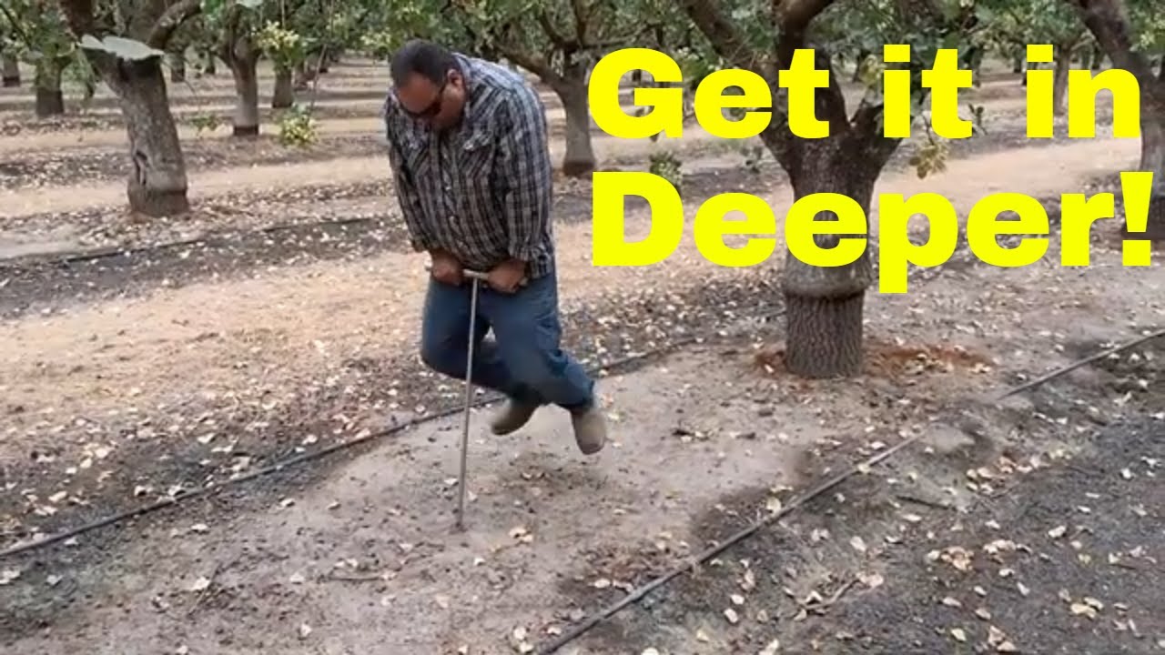 Soil Depth Probes: Unearthing Secrets with a Pistachio Farmer - YouTube