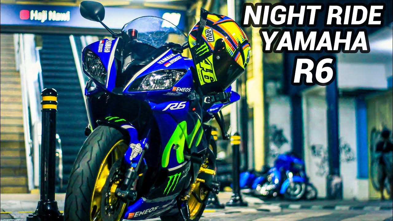 NIGHT RIDE YAMAHA R6 CARI TEMPAT SPOT PHOTO - YouTube