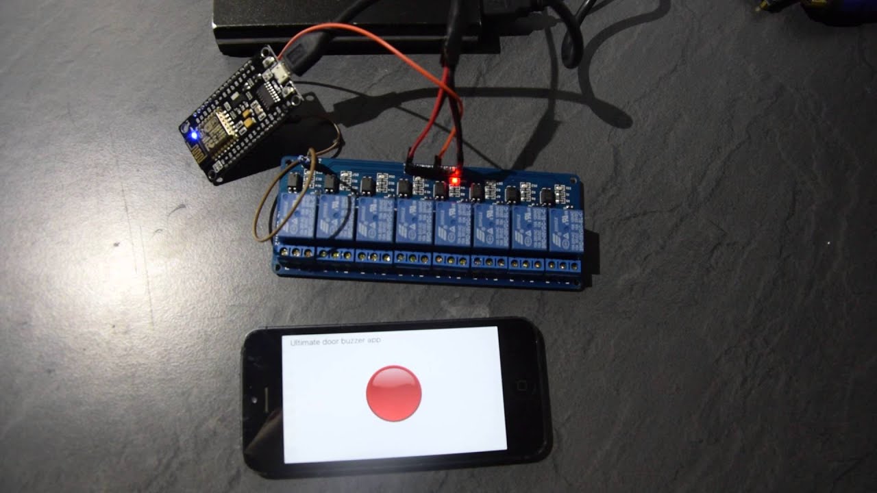 Door buzzer app for smartphones. - YouTube