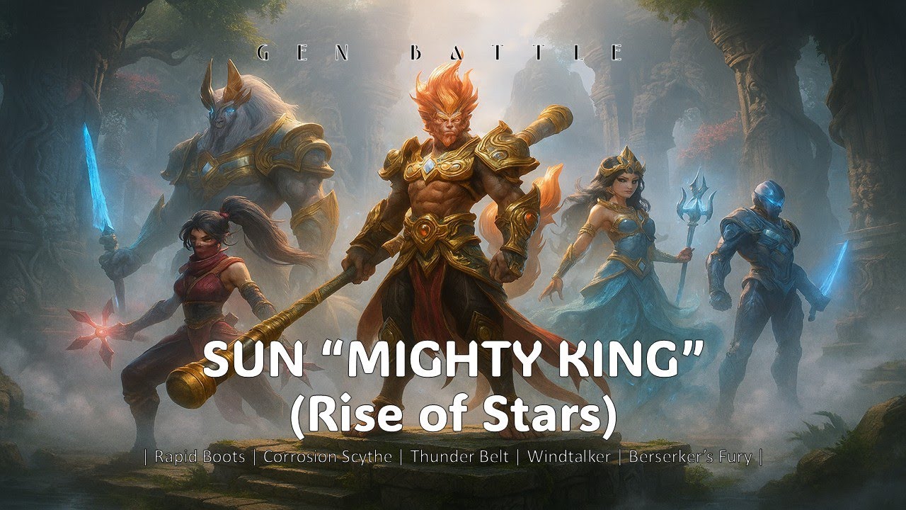 SUN with Brutal Critical Damage ! Build Top 1 Global SUN ! - YouTube