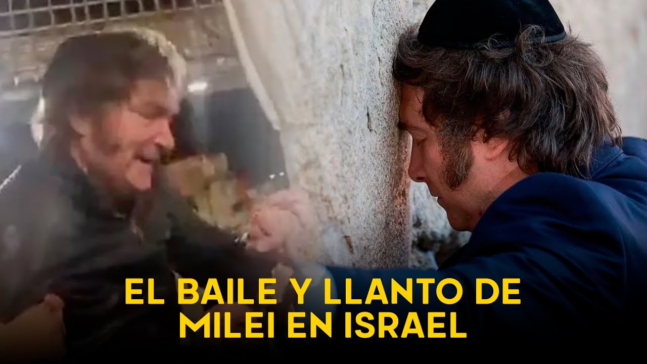 Javier Milei apoya a Israel: el presidente argentino cerró su gira ...