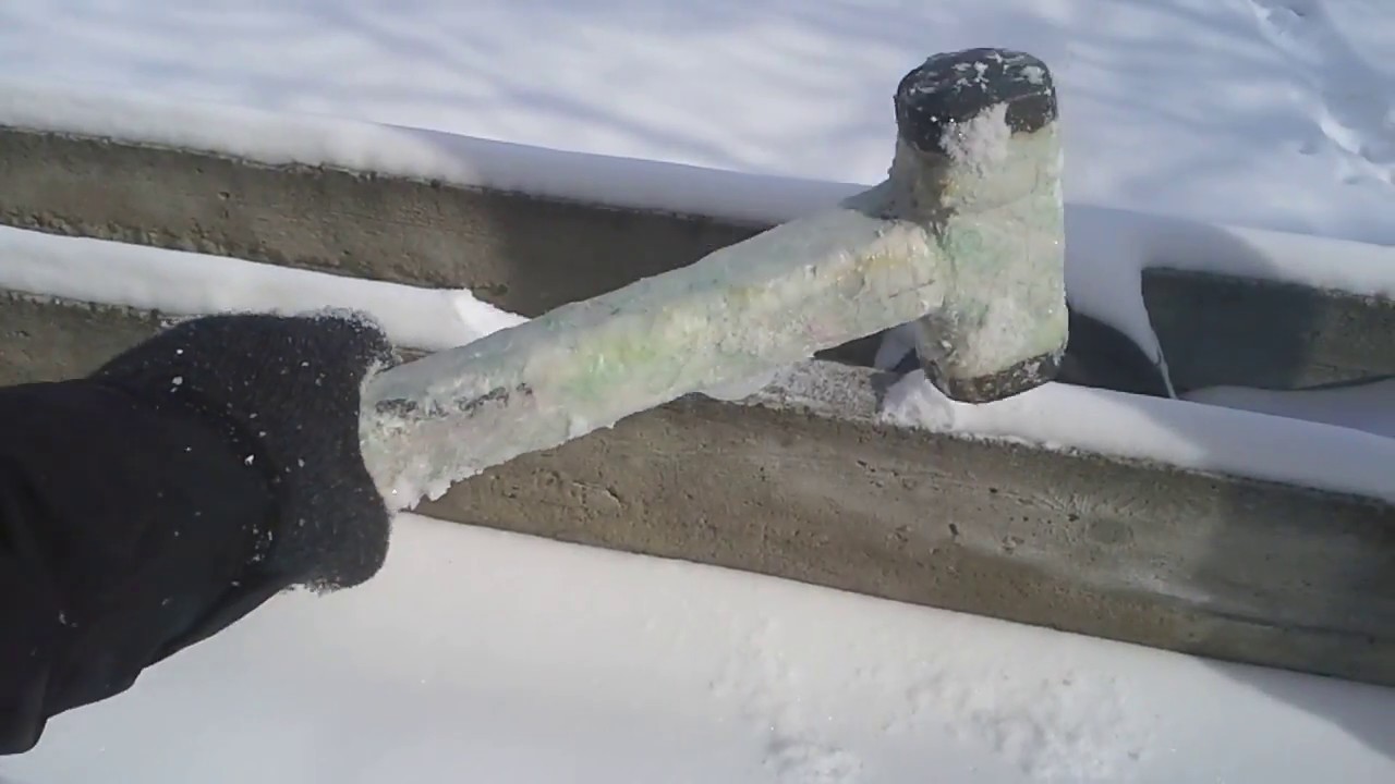 How to make Pykrete - YouTube