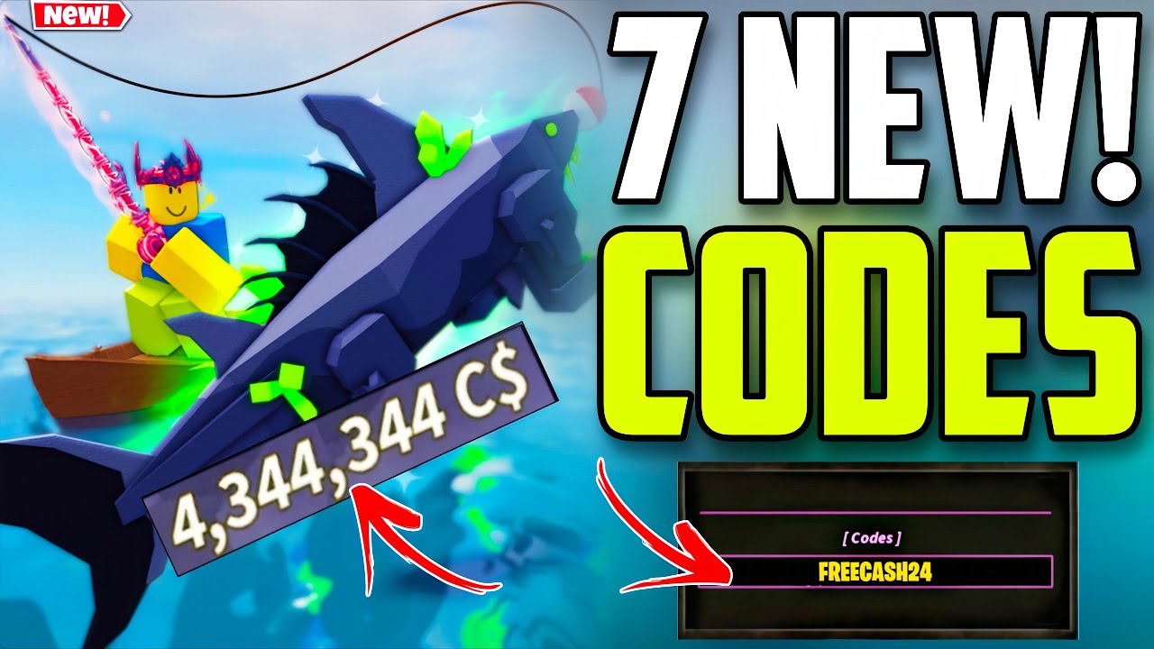 *NEW* ALL WORKING CODES FOR FISCH IN NOVEMBER 2024! ROBLOX FISCH CODES ...