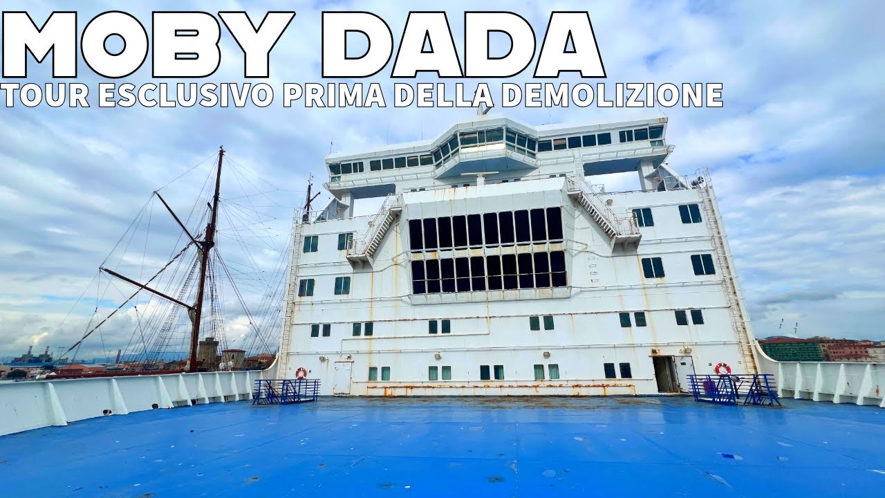 MOBY DADA | TOUR ESCLUSIVO PRIMA DELLA DEMOLIZIONE - YouTube