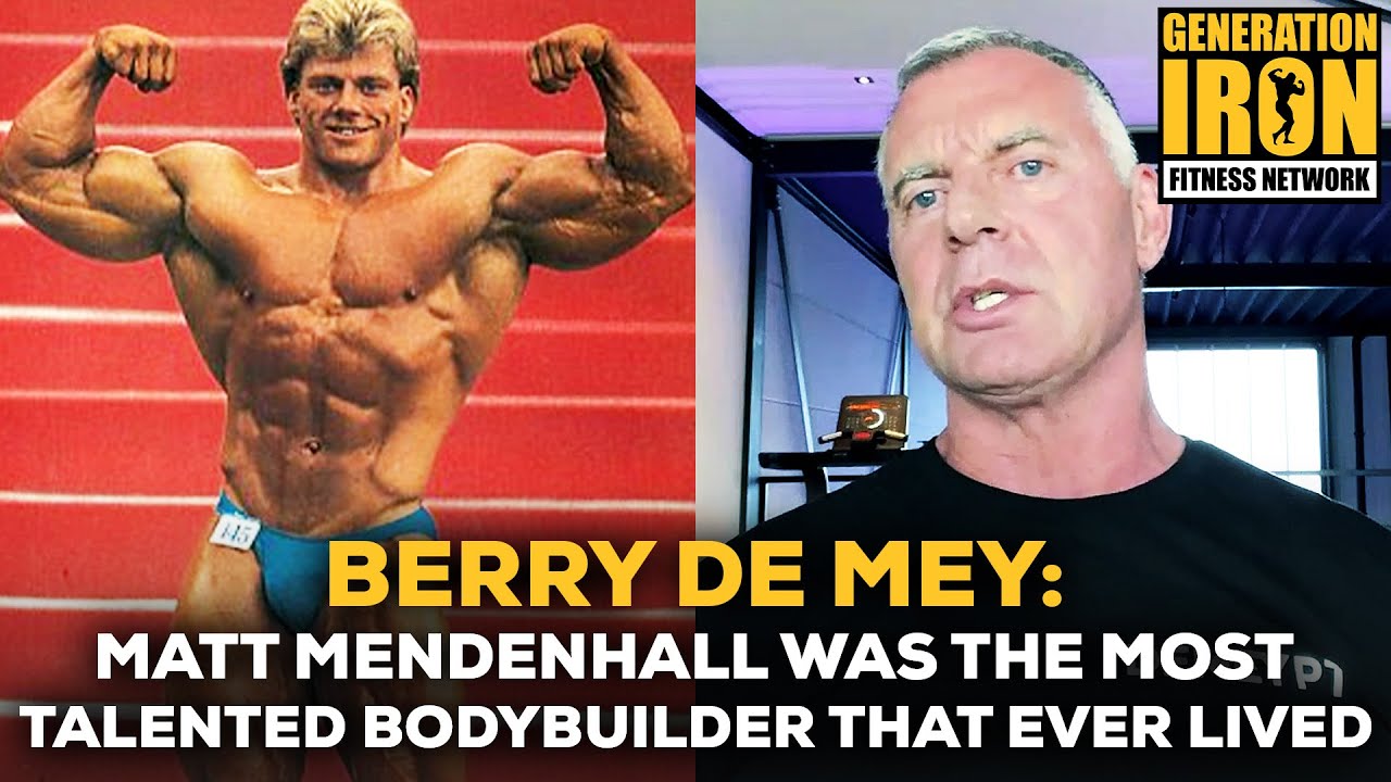 Berry De Mey: Matt Mendenhall Was The Most Talented Bodybuilder That ...