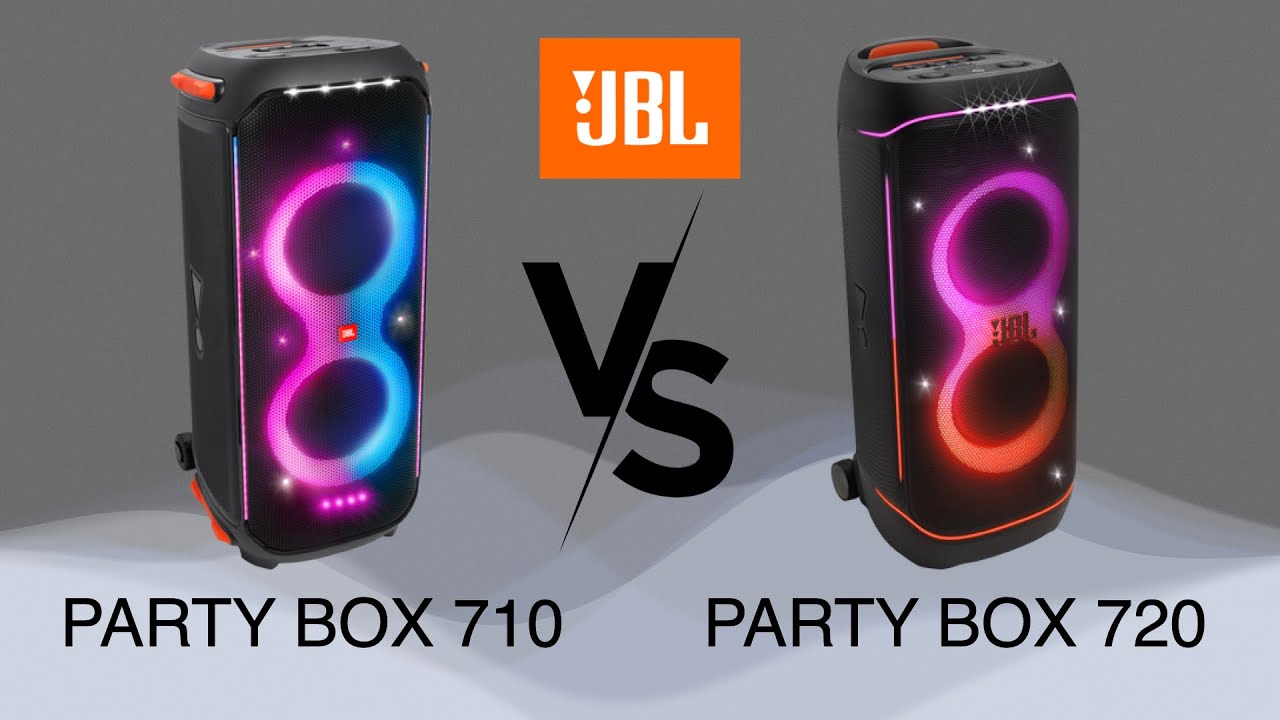 JBL PartyBox 710 vs PartyBox 720 Bluetooth Party Speakers | Compare ...