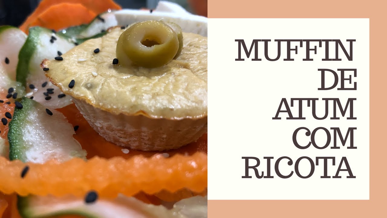 Muffin de atum com ricota - YouTube