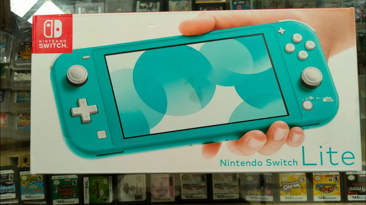 Nintendo switch lite color turquesa - YouTube