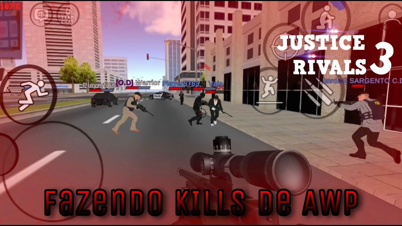 JUSTICE RIVALS 3 - Gameplay de AWP - YouTube