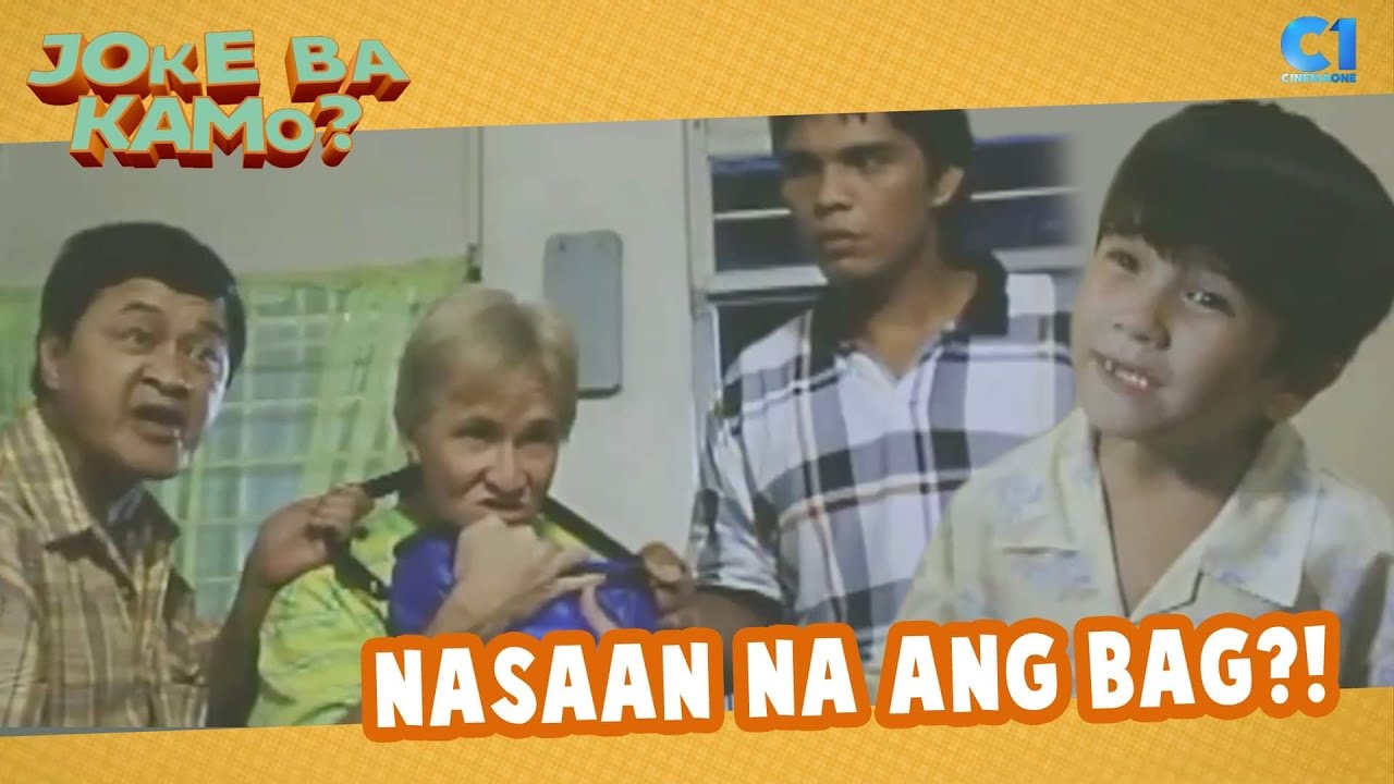 Nasaan na ang bag? | Tong Tatlong Tatay Kong Pakitong Kitong | Joke Ba ...