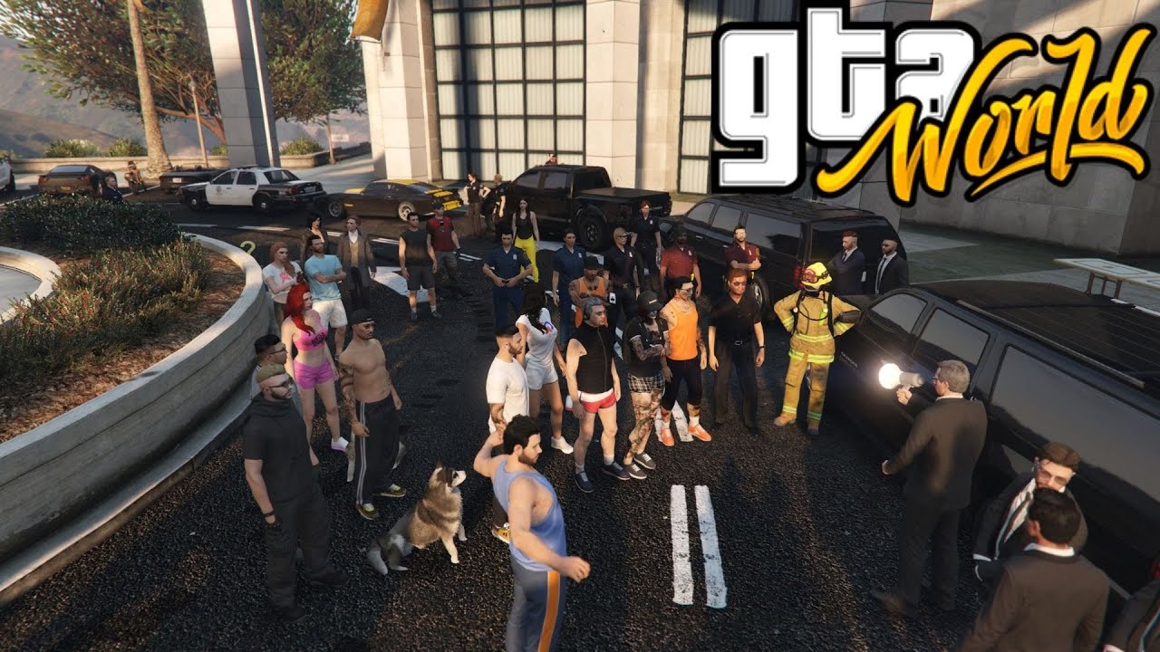 GTA:WORLD | Marathon Event | GTA V RP - YouTube