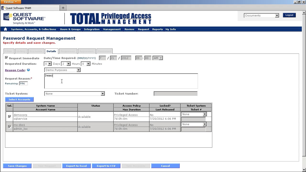 How to provide pre-approved access with Privileged Password Manager ...