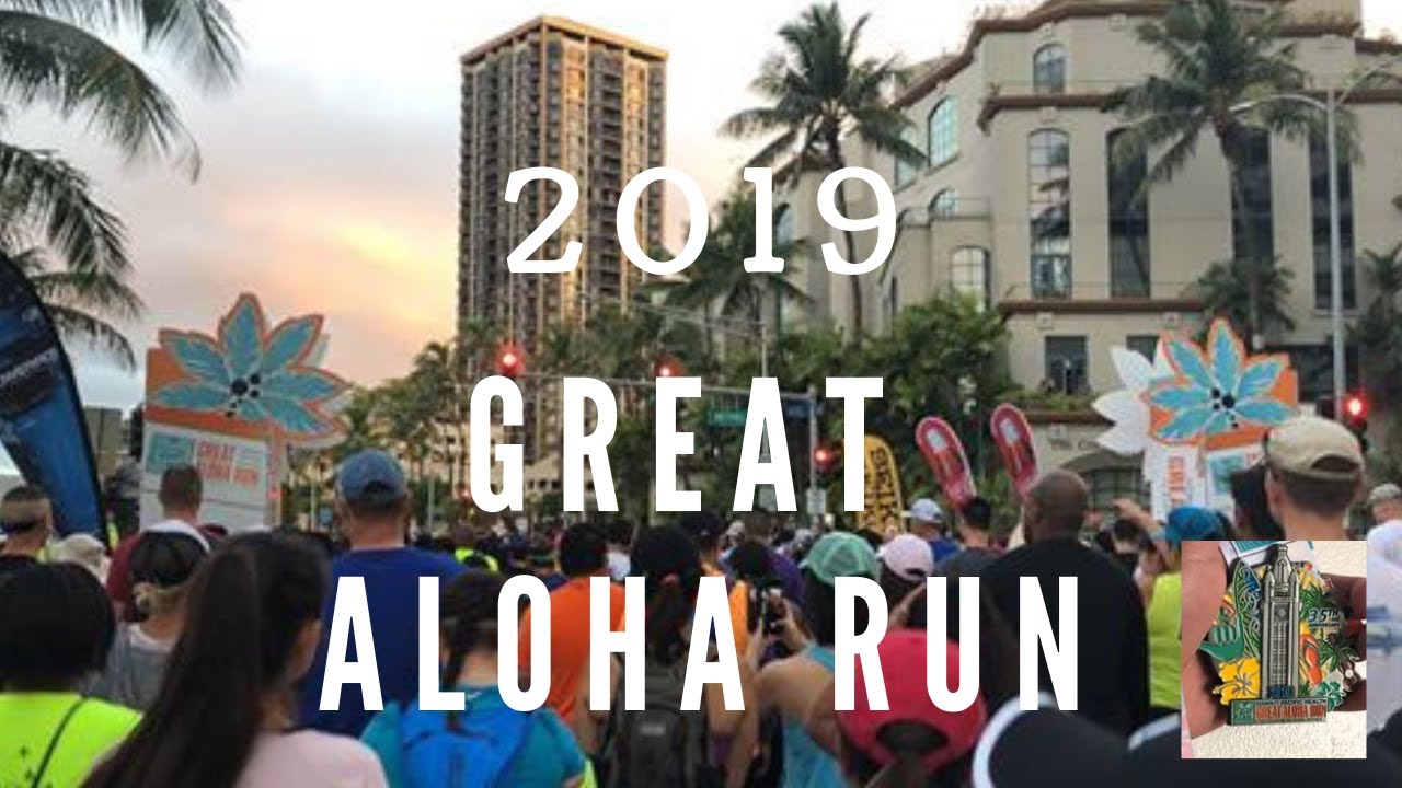 GREAT ALOHA RUN 2019 - YouTube