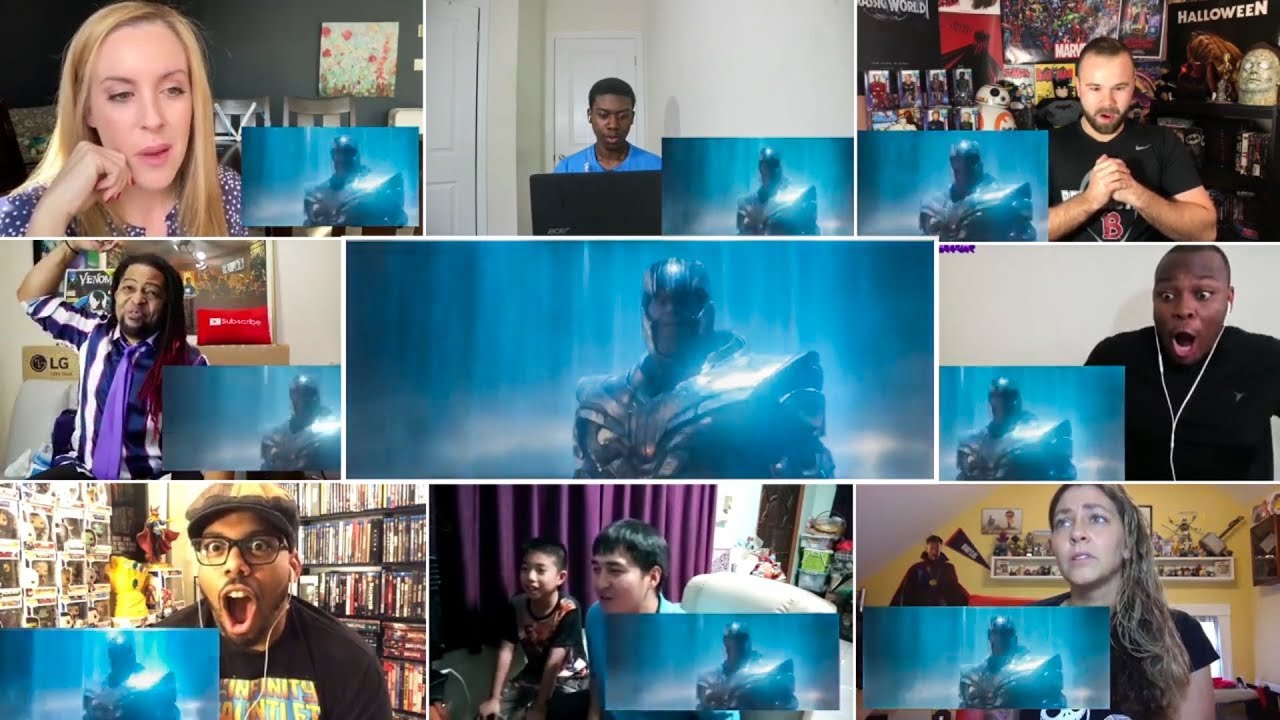 Marvel Studios’ Avengers: Endgame | Special Look Reactions Mashup - YouTube