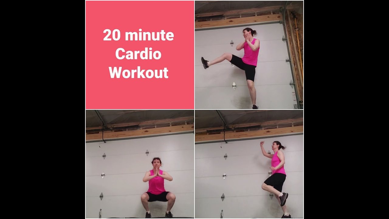 in home beginner 20 minute cardio workout part 4 or the cardio series ...
