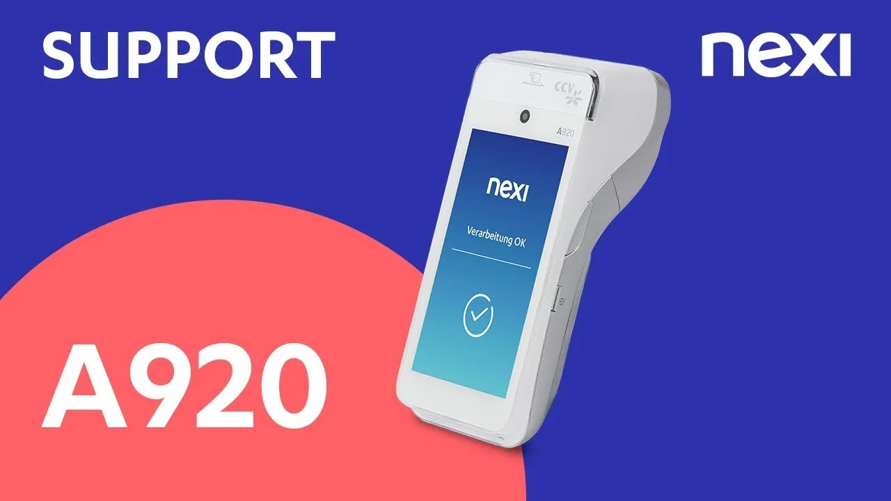 A920 Installer une carte SIM FR - YouTube