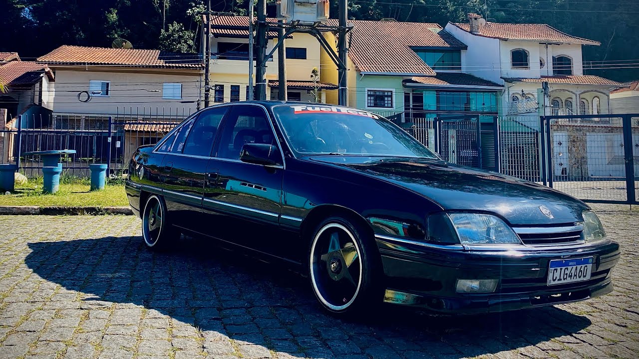 CHEVROLET OMEGA 2.2 ! 4 CILINDROS , E RODAS BORBET ! NA CONTRA MÃO DE ...