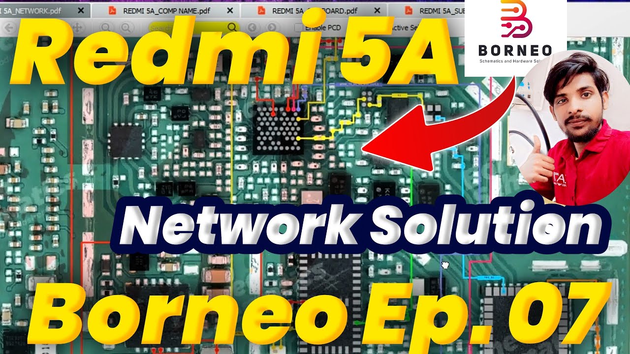 Redmi 5A Network Section Diagram | Redmi 5A No service problem | Borneo ...