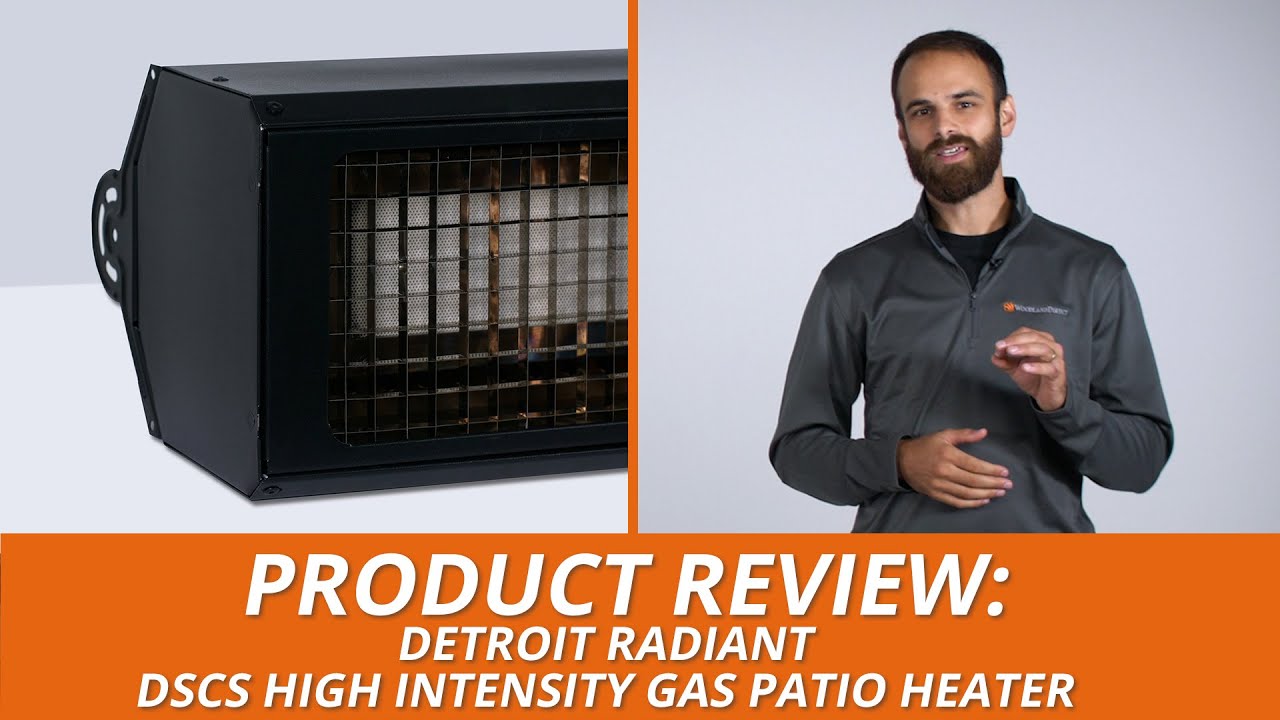 Detroit Radiant DSCS High Intensity Gas Patio Heater Product Review ...