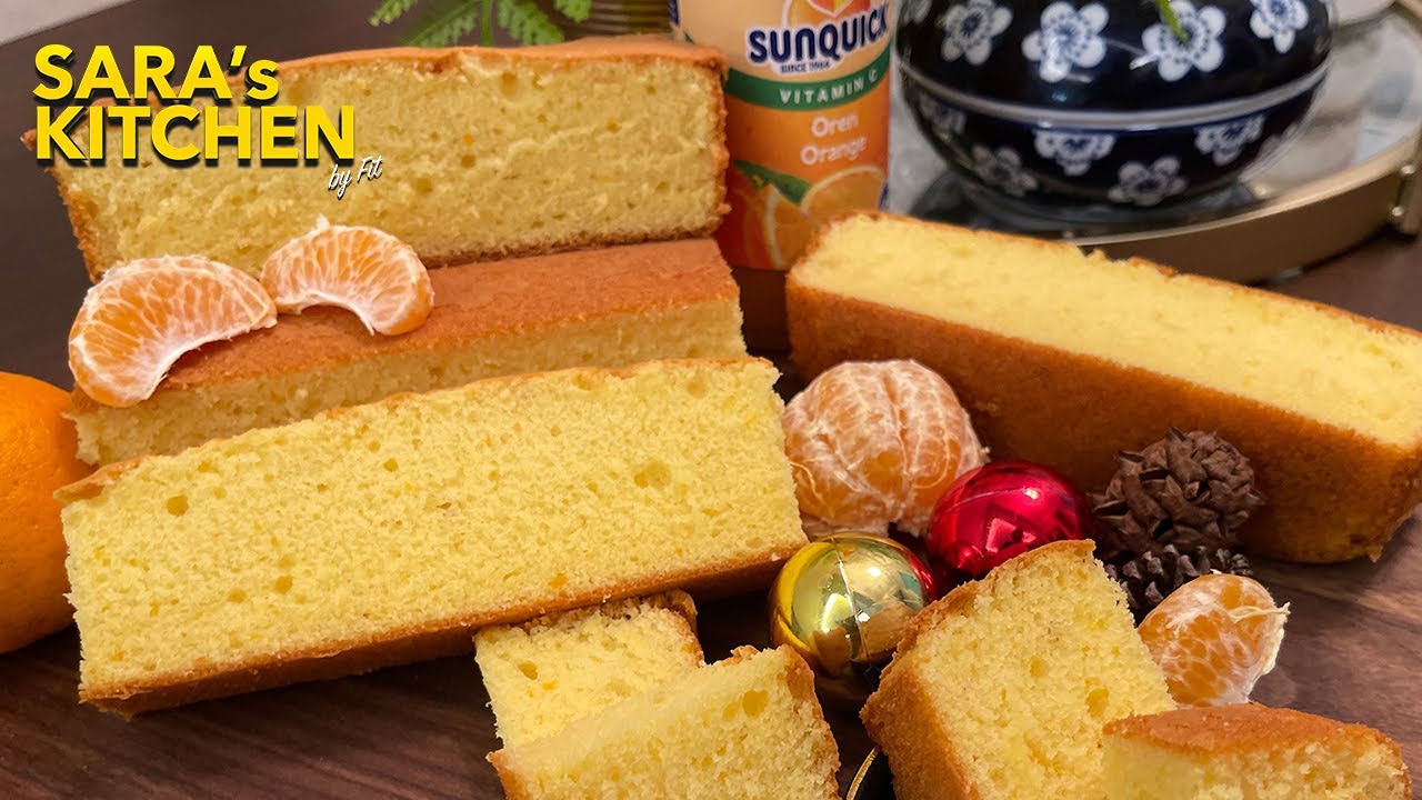 Kek Oren | Kek Orange | Orange Cake | 橙子蛋糕 - YouTube