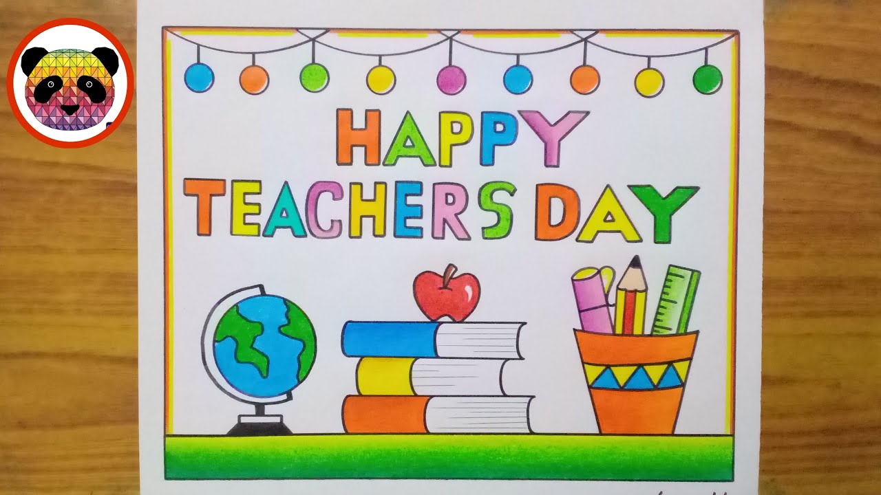 Teachers Day Drawing / Teachers Day Drawing Easy Step By Step ...