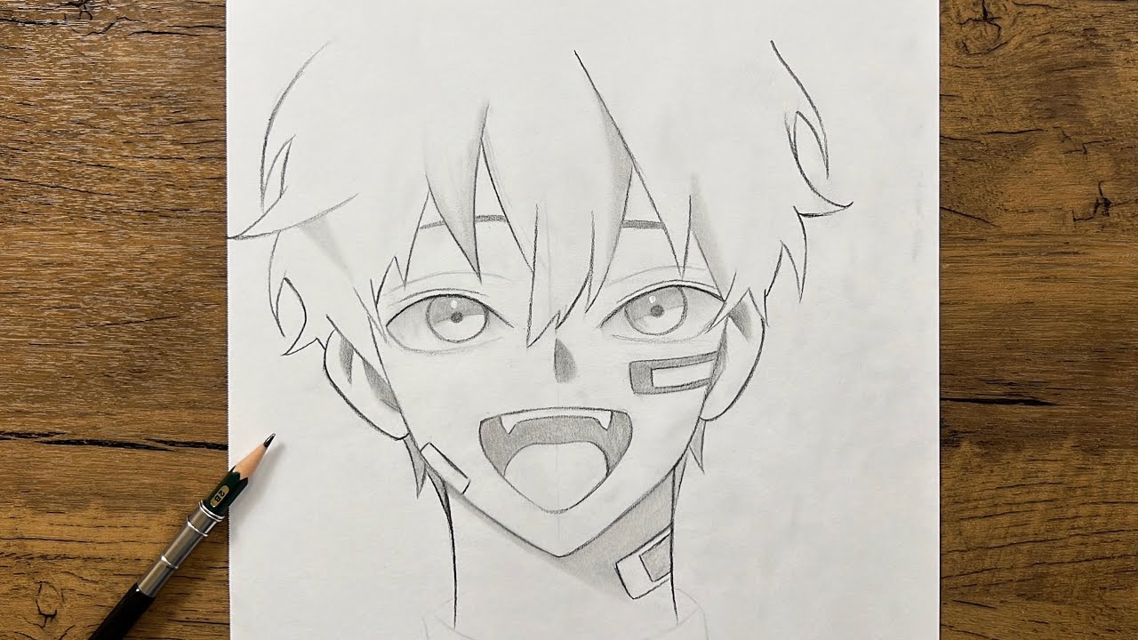 Draw an Anime Fox Boy | Cute Anime Character Tutorial - YouTube