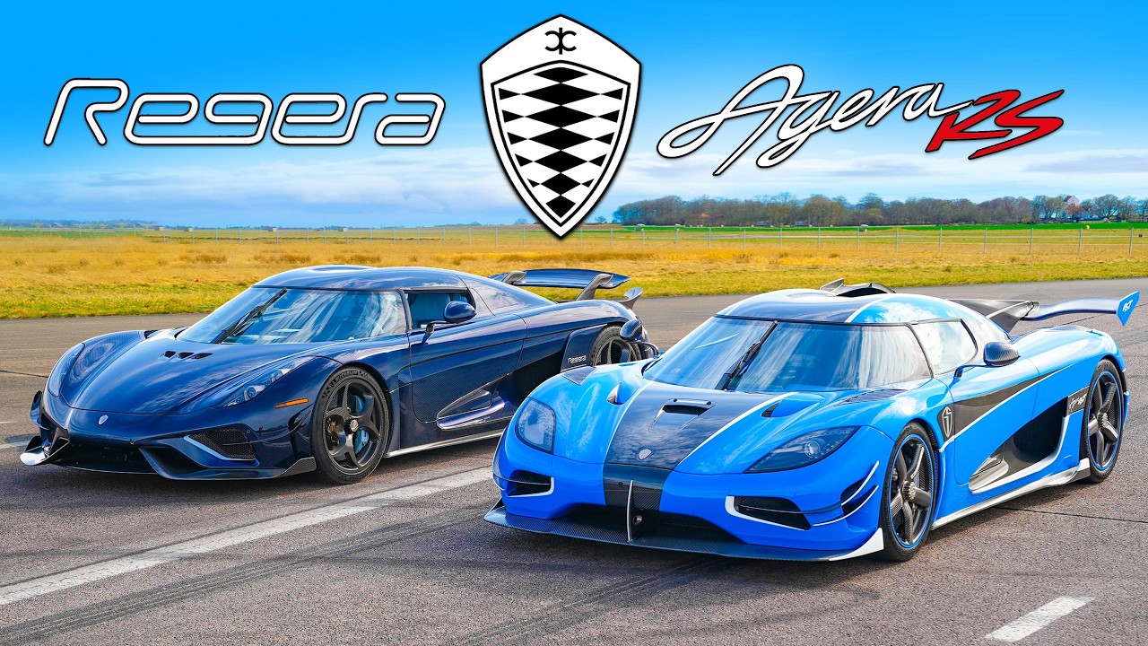 Koenigsegg Regera vs Agera RST: DRAG YARIŞI - YouTube