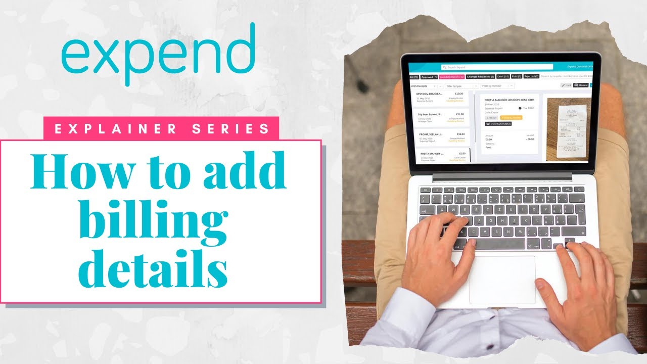 How to Add Your Billing Details with Expend - YouTube