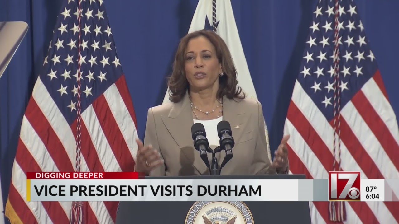 Vice President Kamala Harris visits Durham, ‘changes the game’ with ...