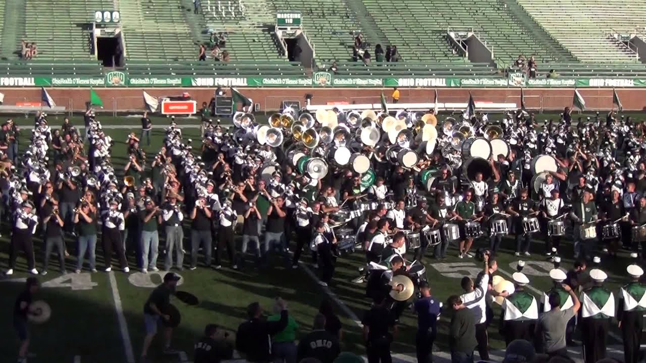 Ohio University Marching 110 and Alumni Band - 2015 - Light Up ...
