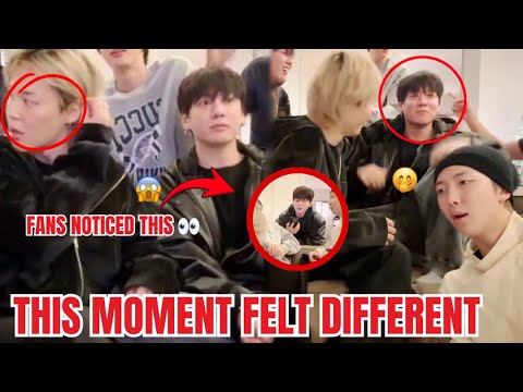 Hayranlar Bunu Anında Yakaladı 😱 Jungkook'un Jimin'in Yanındaki İnce Pozisyonu | JIKOOK 💜